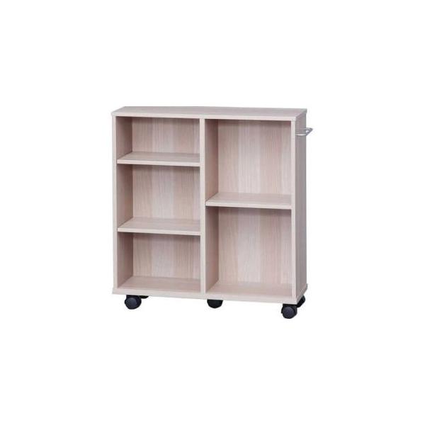 【取寄品 出荷：約5−9日 土日祝除く】デスク脇やキッチンカウンターの下、押入れの中など、様々な場所で使用していただける収納カートです。