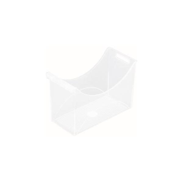 【取寄品 出荷：約5−9日 土日祝除く】BOXの底を山切り形状にしたことでファイルが曲がりにくくなります。