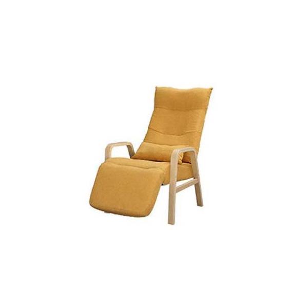 【取寄品 出荷：約5−9日 土日祝除く】お好みの姿勢でゆったりとくつろげるリクライニングウッドアームチェアです。