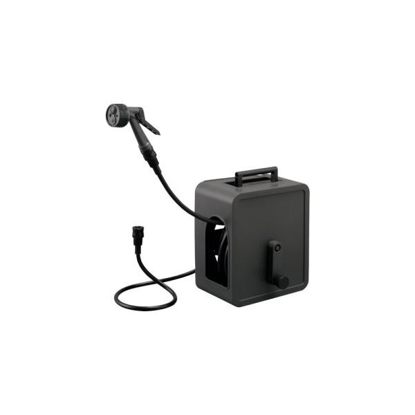 【取寄品 出荷：約5−9日 土日祝除く】雨風や直射日光からホースを守り、傷みにくくするフルカバーホースリールです。