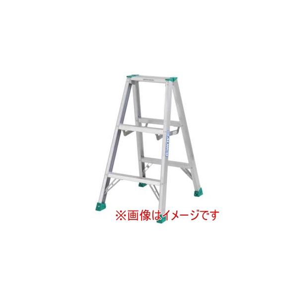 【取寄品 出荷：約2−6日 土日祝除く】軽さと収納性を追求したエコノミータイプの軽量専用脚立です。