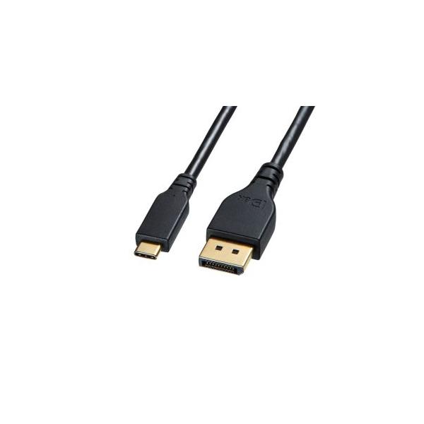 【取寄品 出荷：約5−9日 土日祝除く】USB Type-C DisdplayPort変換アダプタケーブル双方向対応 1m