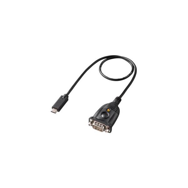 【取寄品 出荷：約5−9日 土日祝除く】Type-CポートをRS232C(シリアル9ピン)に変換できるUSB Type C-RS232Cコンバータ.