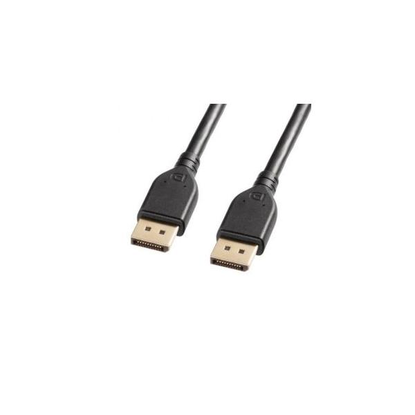 【取寄品 出荷：約4−8日 土日祝除く】【特長】DisplayPort規格ver.2.1 DP40ケーブル (正規認証取得品ケーブル)DisplayPortに対応したパソコンとディスプレイとを接続するDisplayPortケーブルです