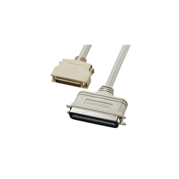 【取寄品 出荷：約5−9日 土日祝除く】ピンタイプハーフ50pinとセントロニクス50pinを接続するケーブル。1m