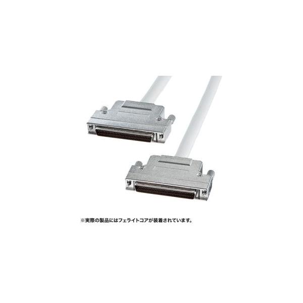【取寄品 出荷：約5−9日 土日祝除く】ワイドSCSIケーブル(1m) ピンタイプハーフ68pin同士の機器を接続