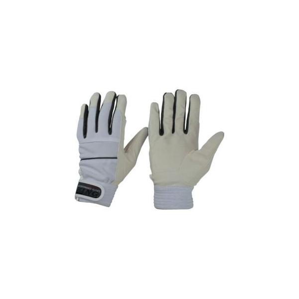 【取寄品 出荷：約2−6日 土日祝除く】【メール便2個まで対象商品】●指又とナックルの関節部分にストレッチ素材を使用し、これまでにないフィット感を実現します。●手のひら部分と指先部分に2重当て付き補強をしています。