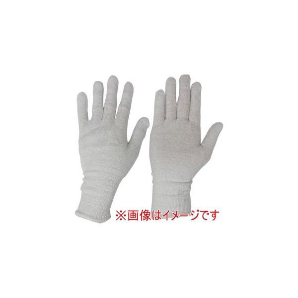 【取寄品 出荷：約2−6日 土日祝除く】手にやさしい綿100％の下ばき手袋です。