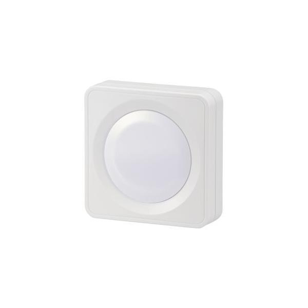 【取寄品 出荷：約4−8日 土日祝除く】【 特 長 】● プッシュするだけで点灯/消灯● 壁固定に便利なプレート、両面テープ付き● ネジ固定もできます。【 仕 様 】■ 電源:単3形乾電池x3本(乾電池別売)■ 光源:白色LEDx1灯(交換...