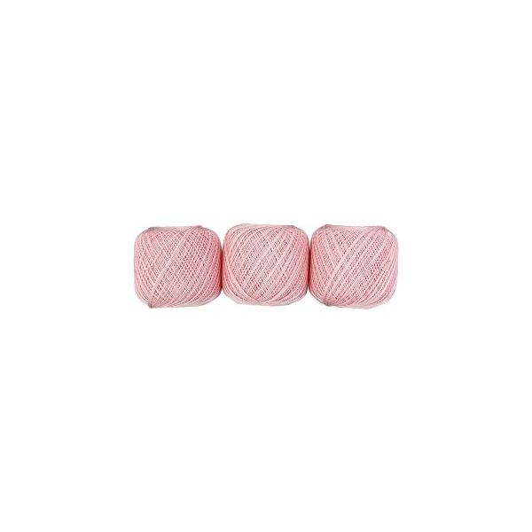 【取寄品 出荷：約5−9日 土日祝除く】しなやかで細く、編みやすいレース編み用の糸。最高級のエジプト綿へのこだわり。上質なエジプト綿の中でも、細く、長く、しなやかで優れた光沢をもつ超長綿を厳選して使用。