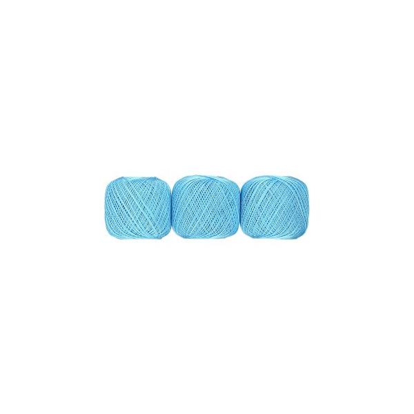 【取寄品 出荷：約5−9日 土日祝除く】しなやかで細く、編みやすいレース編み用の糸。最高級のエジプト綿へのこだわり。上質なエジプト綿の中でも、細く、長く、しなやかで優れた光沢をもつ超長綿を厳選して使用。