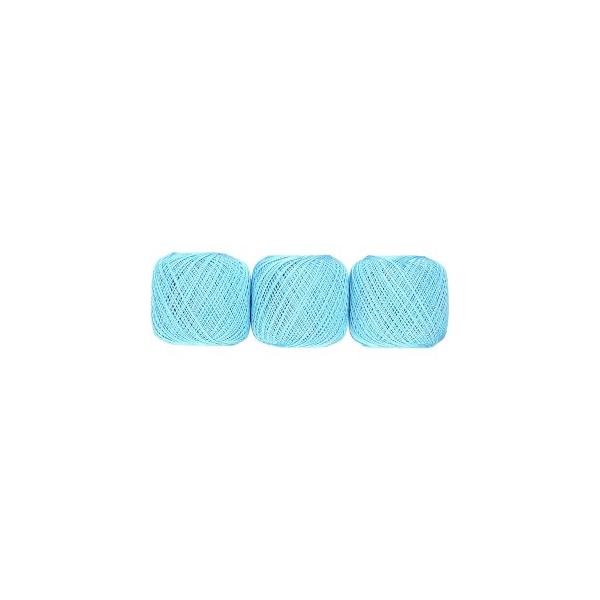 【取寄品 出荷：約5−9日 土日祝除く】しなやかで細く、編みやすいレース編み用の糸。最高級のエジプト綿へのこだわり。上質なエジプト綿の中でも、細く、長く、しなやかで優れた光沢をもつ超長綿を厳選して使用。