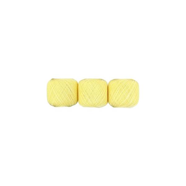【取寄品 出荷：約5−9日 土日祝除く】しなやかで細く、編みやすいレース編み用の糸。最高級のエジプト綿へのこだわり。上質なエジプト綿の中でも、細く、長く、しなやかで優れた光沢をもつ超長綿を厳選して使用。