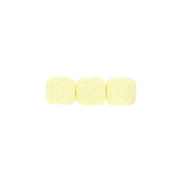 【取寄品 出荷：約5−9日 土日祝除く】しなやかで細く、編みやすいレース編み用の糸。最高級のエジプト綿へのこだわり。上質なエジプト綿の中でも、細く、長く、しなやかで優れた光沢をもつ超長綿を厳選して使用。