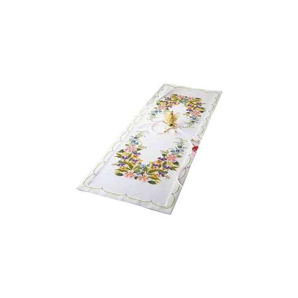 【取寄品 出荷：約5−9日 土日祝除く】<セット内容>刺しゅう糸、布