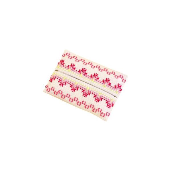 【取寄品 出荷：約5−9日 土日祝除く】規則的に布目をすくって刺す、はじめての方でもかんたんに楽しめる技法のスウェーデン刺しゅうキット。