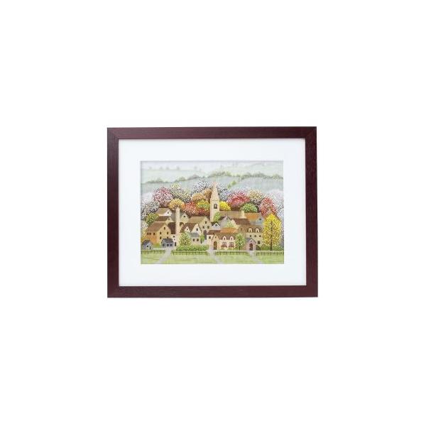 【取寄品 出荷：約5−9日 土日祝除く】イングランドの昔ながらの風景が今でも残る美しい風景をクロス・ステッチ刺しゅうで表現したキットです。