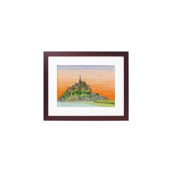 【取寄品 出荷：約5−9日 土日祝除く】世界遺産の美しい風景をクロス・ステッチで表現したキットです。