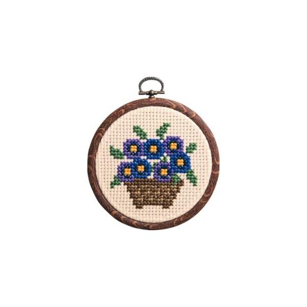 【取寄品 出荷：約5−9日 土日祝除く】1日で完成!かんたんクロス・ステッチキットの登場です。