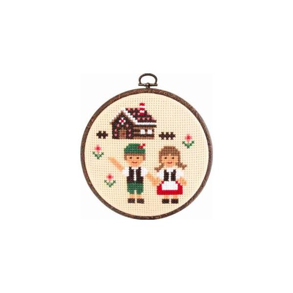 【取寄品 出荷：約5−9日 土日祝除く】かわいい物語がししゅうキットになりました。