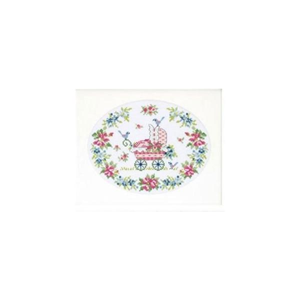 【取寄品 出荷：約5−9日 土日祝除く】クロス・ステッチは簡単な技法でししゅう初級者の方やお子様もきれいに刺すことができます