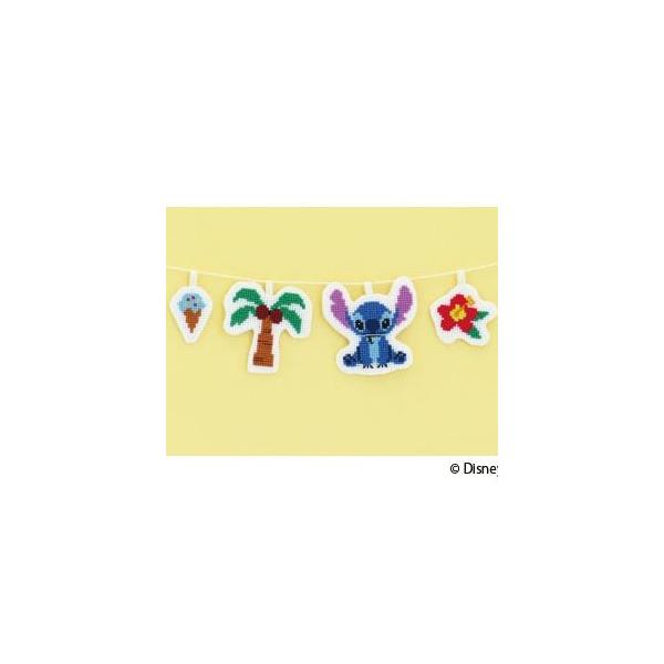 【取寄品 出荷：約5−9日 土日祝除く】ディズニーキャラクターのクロス・ステッチキットで楽しく手づくり!