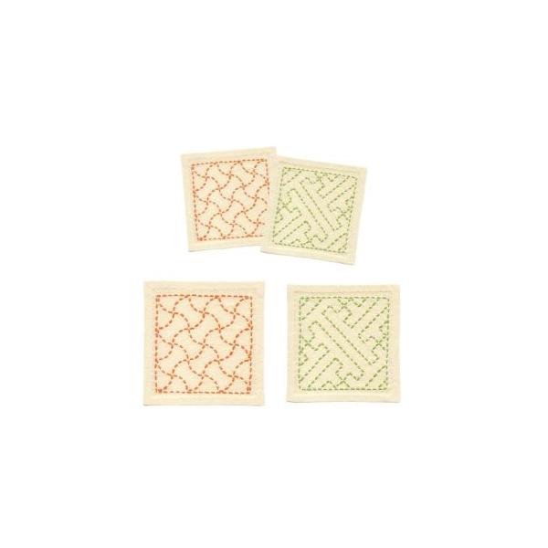 【取寄品 出荷：約5−9日 土日祝除く】刺し子の簡単スターターキット。
