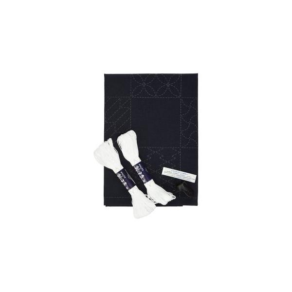 【取寄品 出荷：約5−9日 土日祝除く】日本に古くから伝わる伝統的な刺しゅう、「刺し子」のキットです