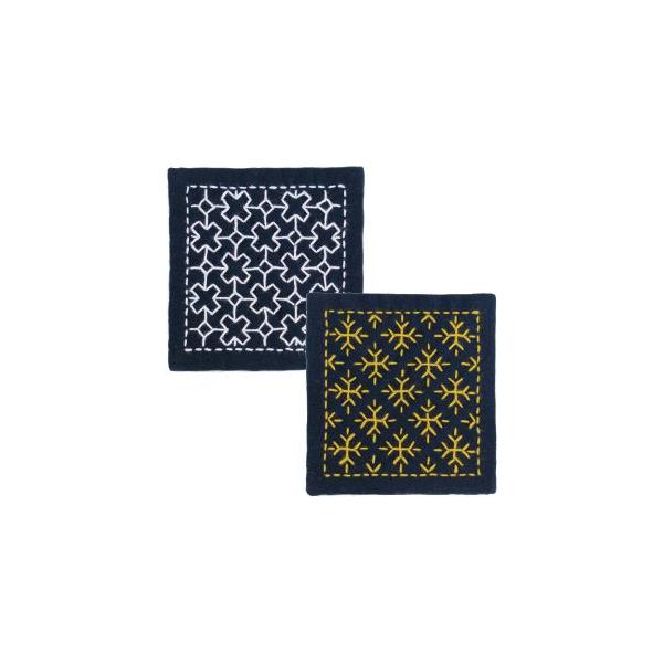 【取寄品 出荷：約5−9日 土日祝除く】日本に古くから伝わる伝統的な刺しゅう、「刺し子」のキットです