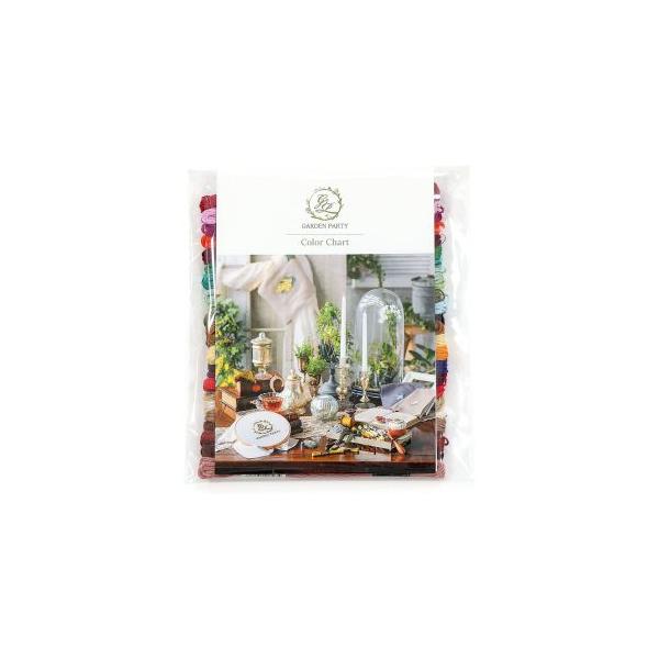 【取寄品 出荷：約5−9日 土日祝除く】「ガーデン」からインスピレーションを受けてセレクトした25番刺しゅう糸のカラーアソートセットです。