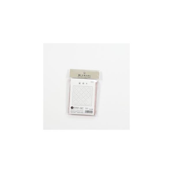 【取寄品 出荷：約5−9日 土日祝除く】【メール便3個まで対象商品】お好きな柄と糸を組み合わせたい方に最適な布パック。一目刺しの花ふきんをそろえました。画像には１枚を刺すために必要な糸量の目安がついています。