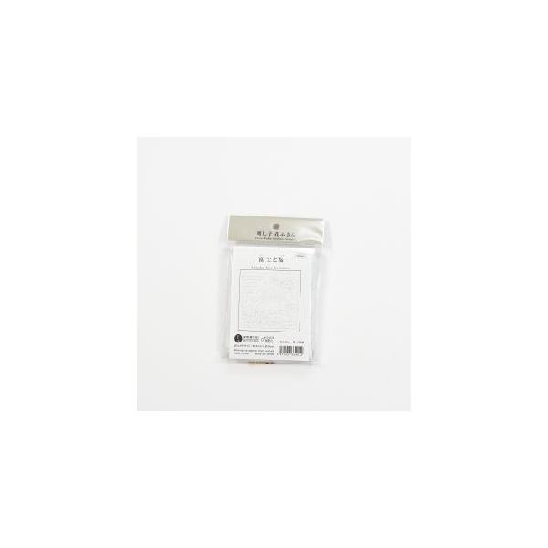 【取寄品 出荷：約5−9日 土日祝除く】【メール便3個まで対象商品】お好きな柄と糸を組み合わせたい方に最適な布パック。一目刺しの花ふきんをそろえました。画像には１枚を刺すために必要な糸量の目安がついています。