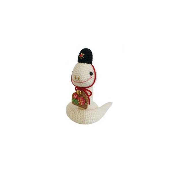 【取寄品 出荷：約5−9日 土日祝除く】かわいいデザインで毎年好評の福村弘美先生の干支　巳　のぬいぐるみキット。