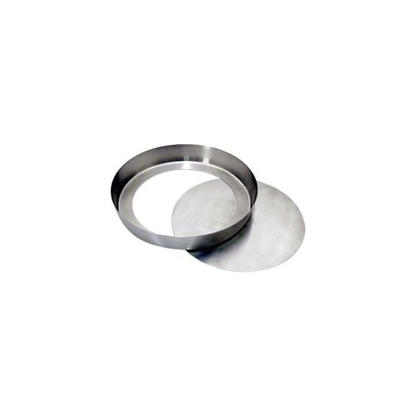 【取寄品 出荷：約4−8日 土日祝除く】サンクラフト PP-690 18-8 タルト型 底取 φ180mm