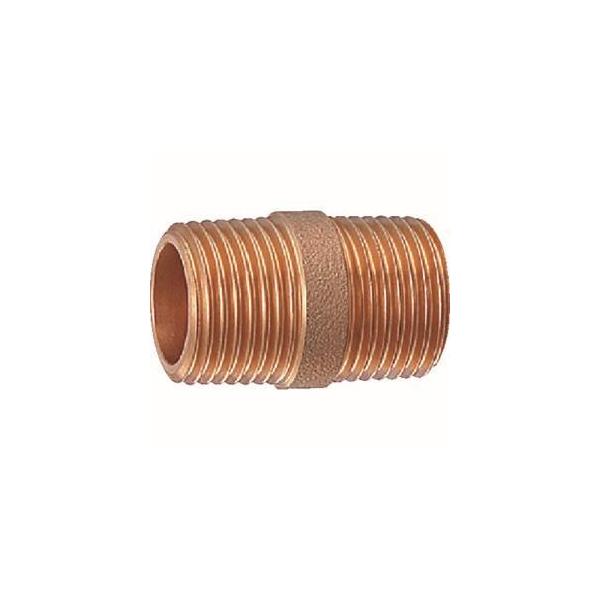 【取寄品 出荷：約5−9日 土日祝除く】青銅の丸型ニップルです。