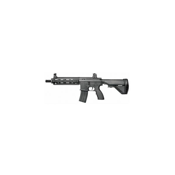 クラウンモデル エアーコッキング M416Dカービン 10才以上用ホップアップ機構搭載で最長飛距離30メートル