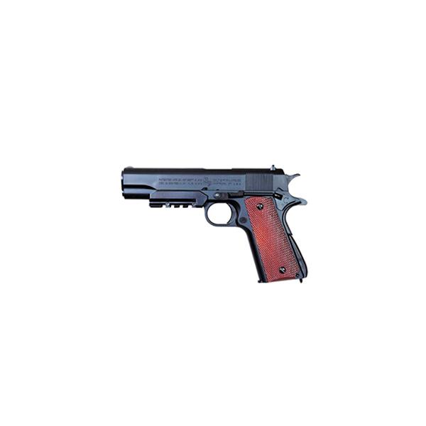 BB弾を全部撃ちつくしスライドを引くと実銃のようにスライドがロックするスライドストップ機構搭載