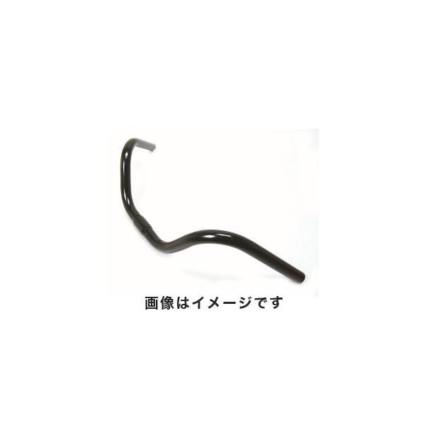 【取寄品 出荷：約5−9日 土日祝除く】朝曲がり軽快車用交換ハンドル。ブラック。幅:約540mm。