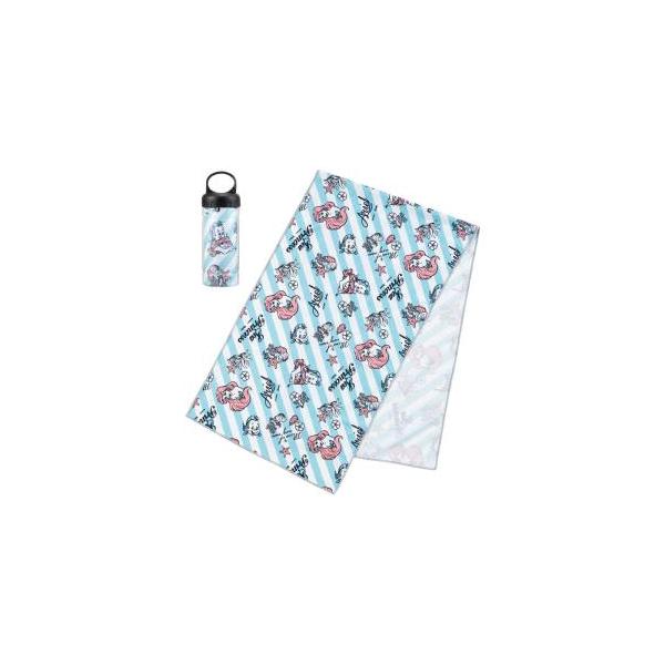 【取寄品 出荷：約5−9日 土日祝除く】接触冷感タオル(ケース付)のご紹介!夏のプレゼントや、プチギフトにひんやりタオル(ケース付き)です。