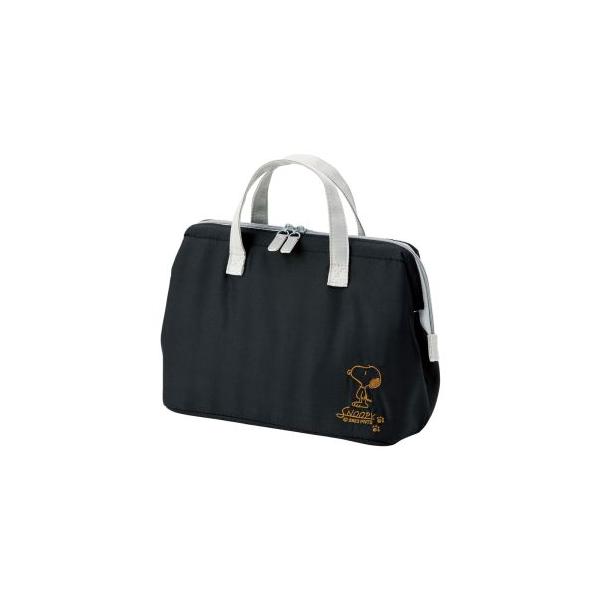 【取寄品 出荷：約5−9日 土日祝除く】開け口が広くて、2段タイプのお弁当箱でも出し入れがスムーズで便利な保冷ランチバッグ。