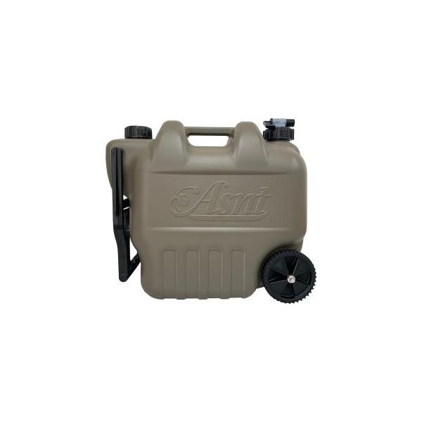 【取寄品 出荷：約5−9日 土日祝除く】ミリタリーカラーがポイント!水用ポリタンク20L容器。