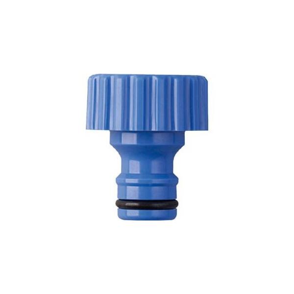 【取寄品 出荷：約2−6日 土日祝除く】カップリング水栓や散水栓の口先ネジに取り付けます。取付ネジ:管用平行ネジG1/2(呼び径13)ホースとの接続はワンタッチ。本商品とホースの接続には別売りのシステムのコネクターを併用して下さい。（タカギ...