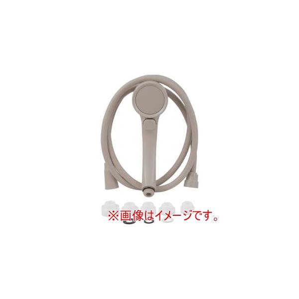 【取寄品 出荷：約2−6日 土日祝除く】従来品のシャワーホース内径よりも32%細くなったシャワーホースです。