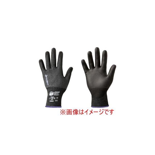 【取寄品 出荷：約2−6日 土日祝除く】２１ゲージの超薄編でぴったりフィット、ポリウレタンコートで滑りにくい手袋です。