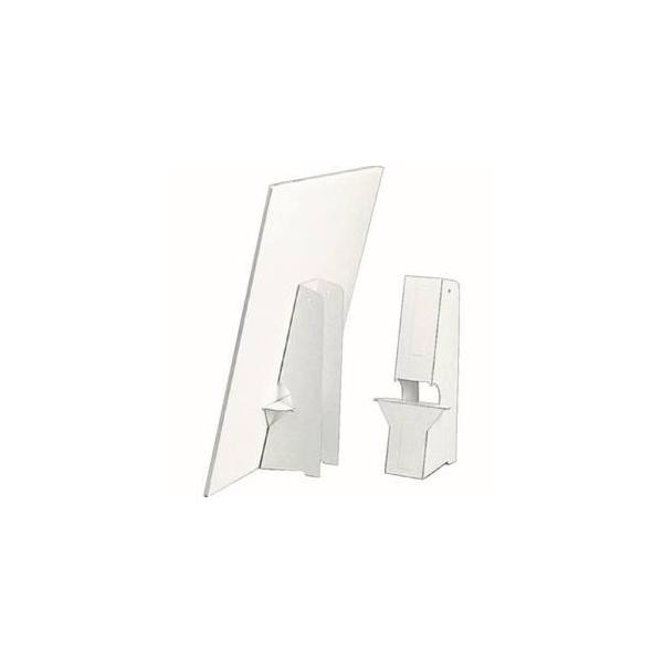 【取寄品 出荷：約2−6日 土日祝除く】パネルを立てる紙製スタンドです。