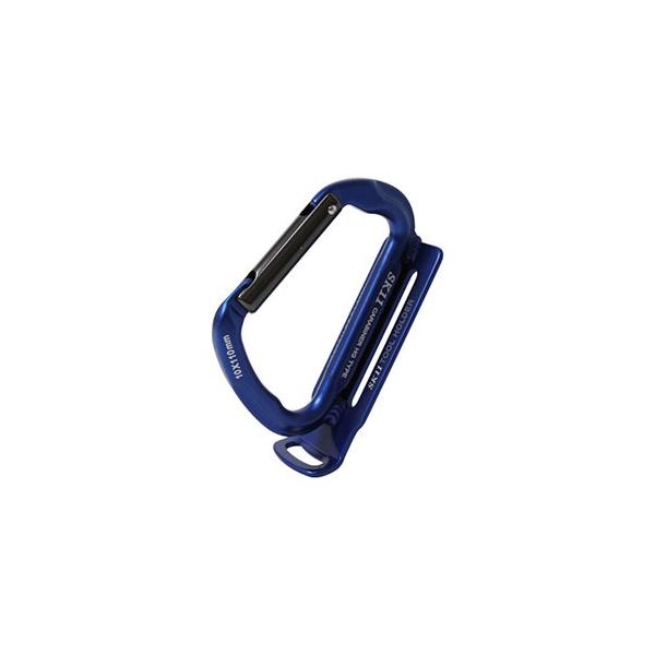 【取寄品 出荷：約5−9日 土日祝除く】SK11 アルミツールフック HG SAC-TFA ブルーベルトホルダー一体型の、アルミ鍛造製で軽量、高強度、高品質のカラビナです。簡易工具つりさげ。