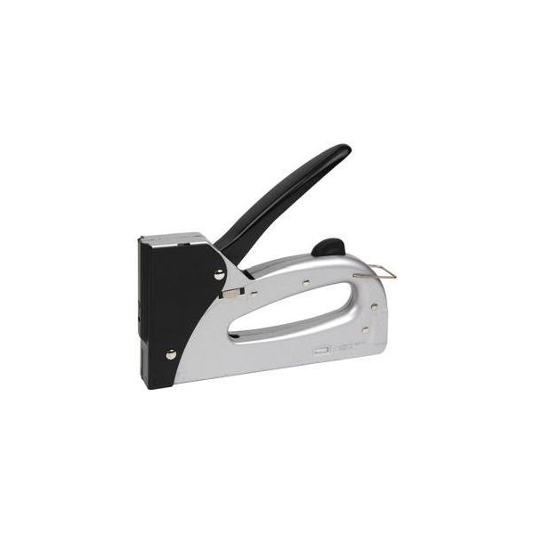 【取寄品 出荷：約5−9日 土日祝除く】打ち込みの強さを調整できる、ハンドタッカーです。