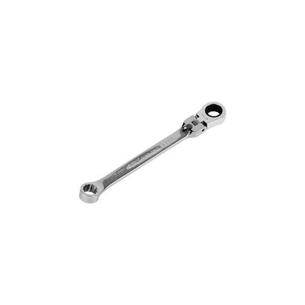 【取寄品 出荷：約5−9日 土日祝除く】【メール便6個まで対象商品】SK11 フレックスメガネラチェット MFR-10WL細やかな動きで、レンチの振り幅の制限されたより狭い場所でも作業性抜群です。六角ボルト・ナットの締付け、緩め作業。