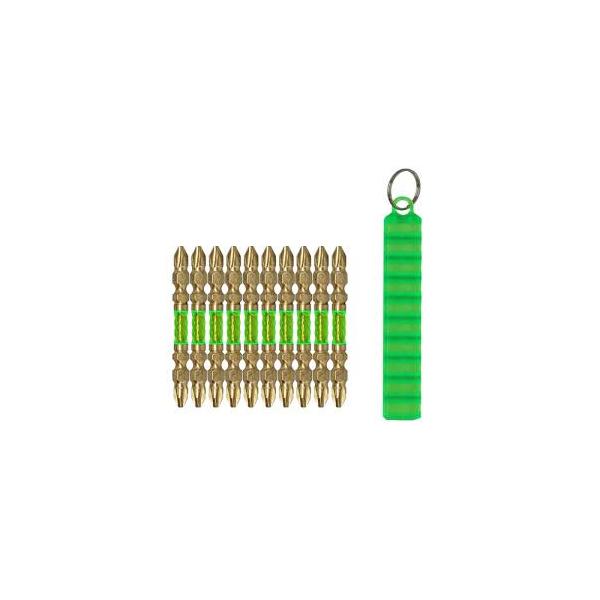 【取寄品 出荷：約5−9日 土日祝除く】圧倒的存在感で、高硬度特殊合金鋼を使用し高耐久、高靭性を誇るトーションビットに光り輝く衝撃吸収樹脂を採用したビットです。