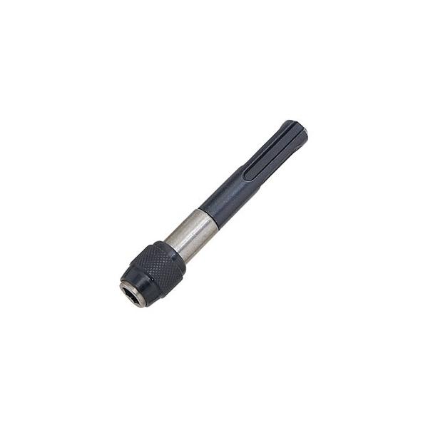 【取寄品 出荷：約5−9日 土日祝除く】【メール便1個まで対象商品】SK11 SDSチャックアダプター SDS-ASDS軸を六角軸ビットを簡単に変換できます。SDSチャックを六角軸チャック6.35mmへ変換。